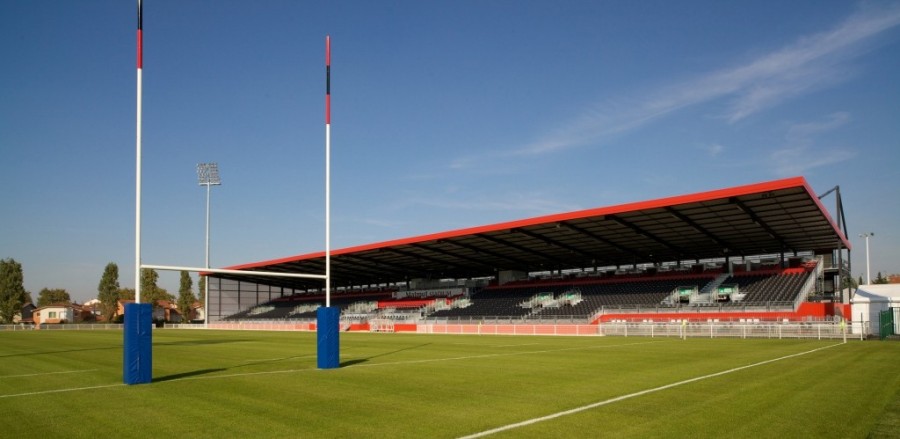 Buts rugby - acier - Skatepark Freeride