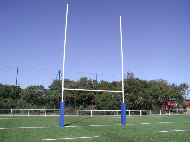 Buts rugby - acier - Skatepark Freeride